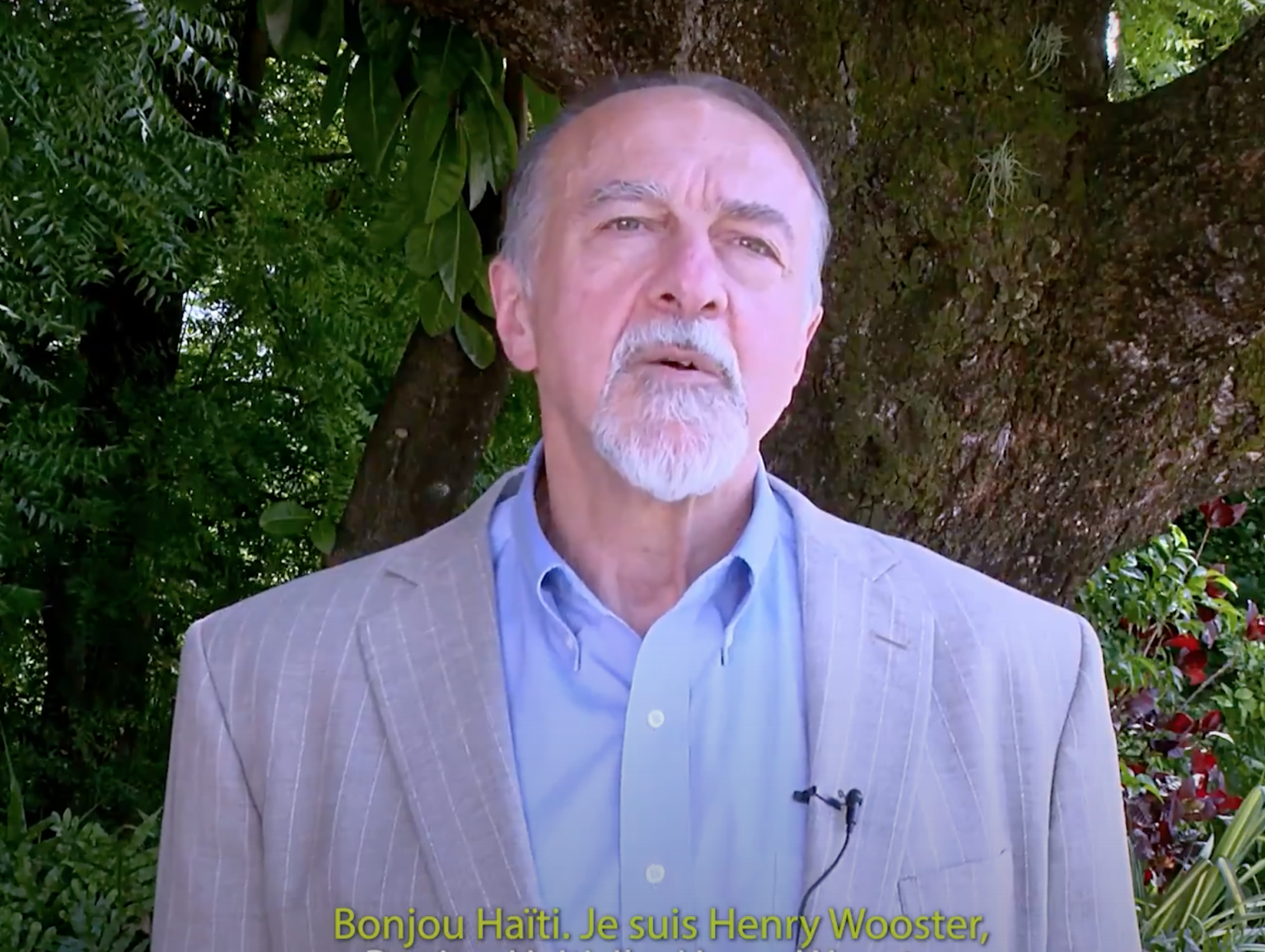 The Chargé d’Affaires and newly appointed U.S. Ambassador to Haiti ...